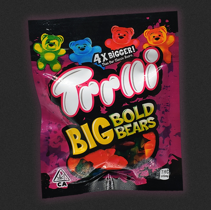 Trolli Big Bold Bears (600MG)